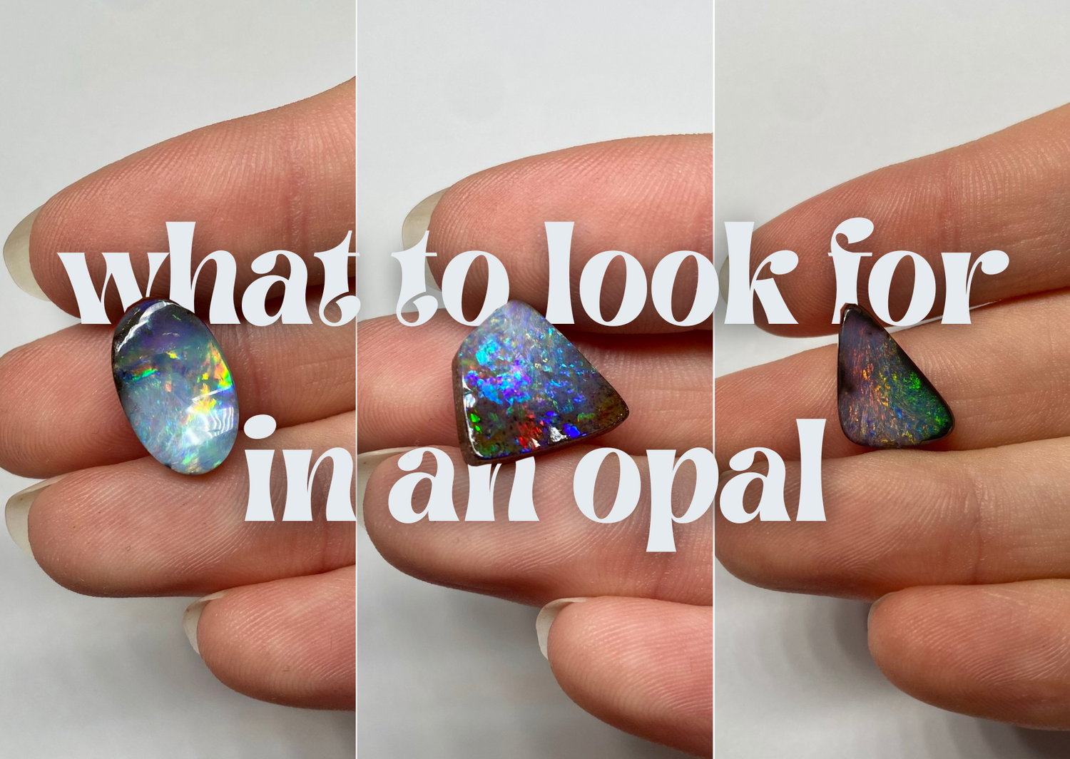 What to look for in an opal - a guide to choosing good quality opals. – Custom Jewellery Co