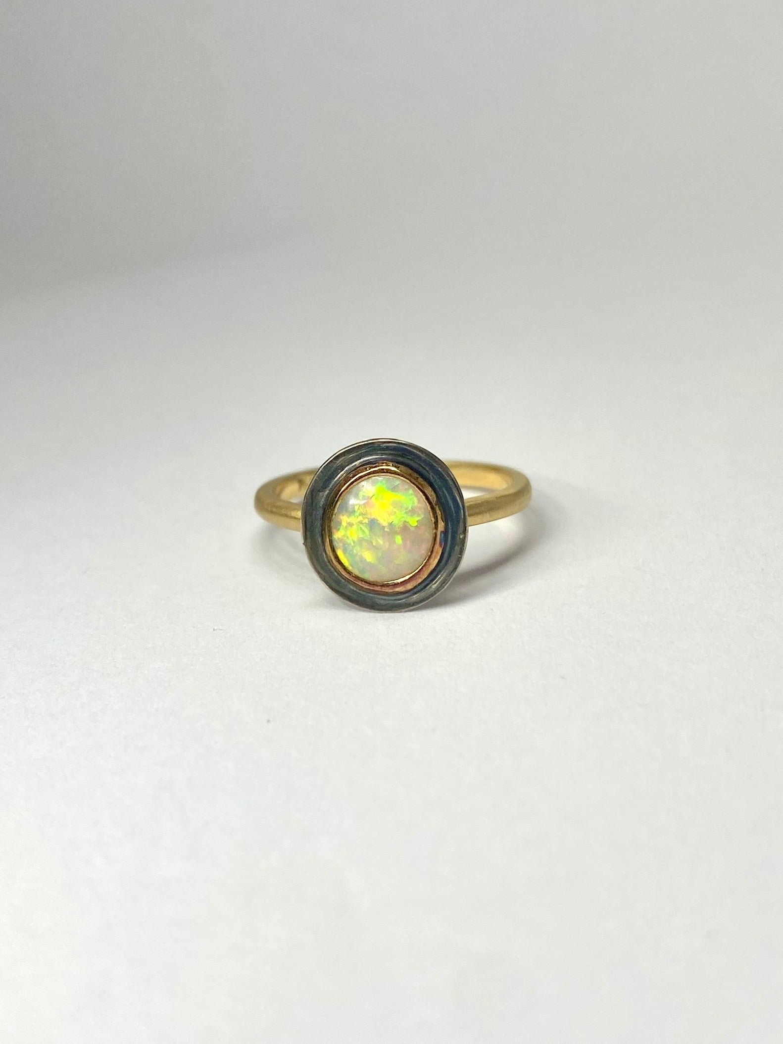 Opal Orbit Ring – Custom Jewellery Co