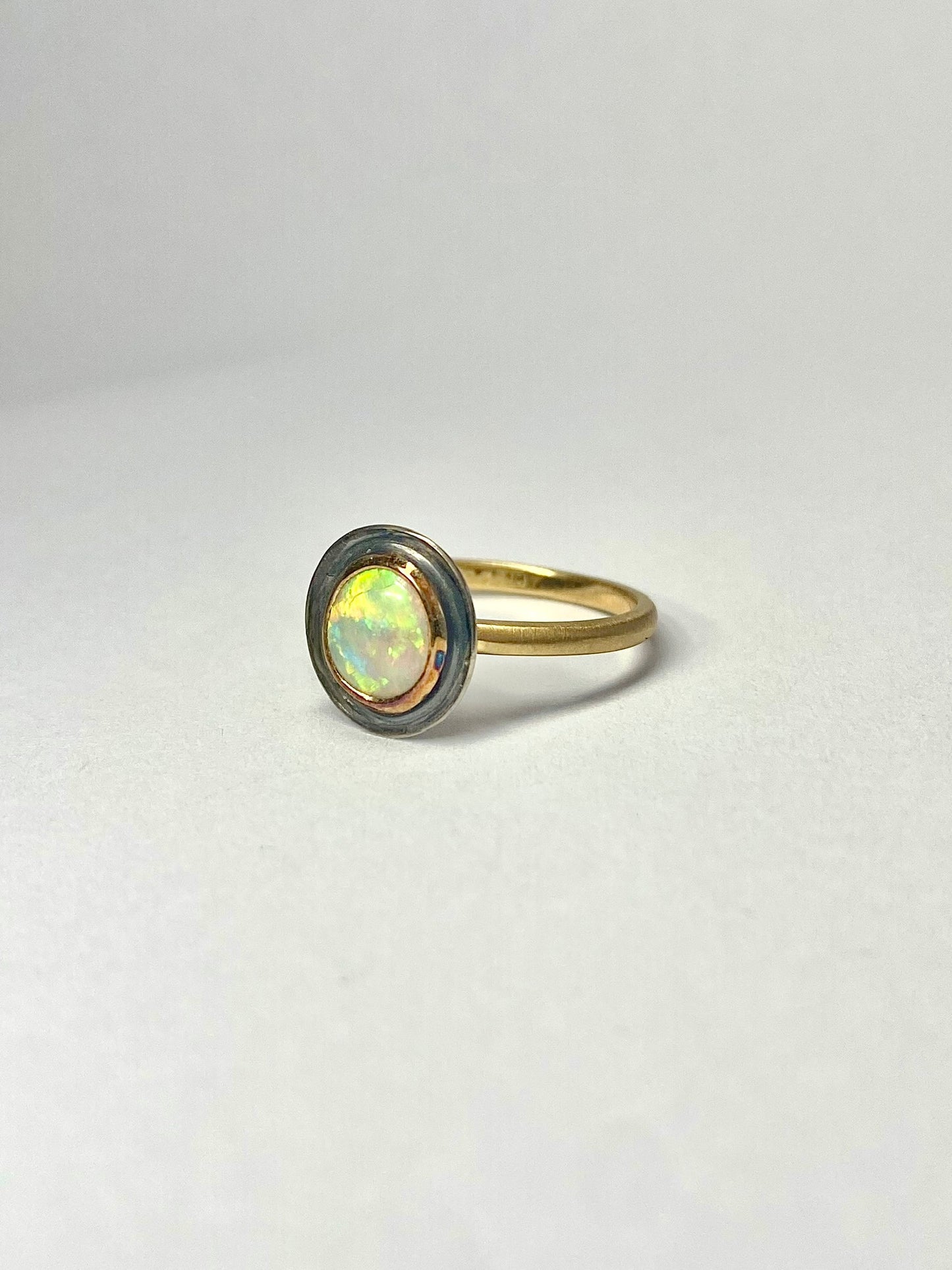 Opal Orbit Ring – Custom Jewellery Co